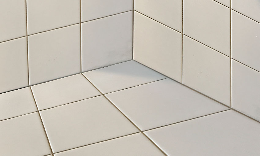 Hvide standardfliser 0